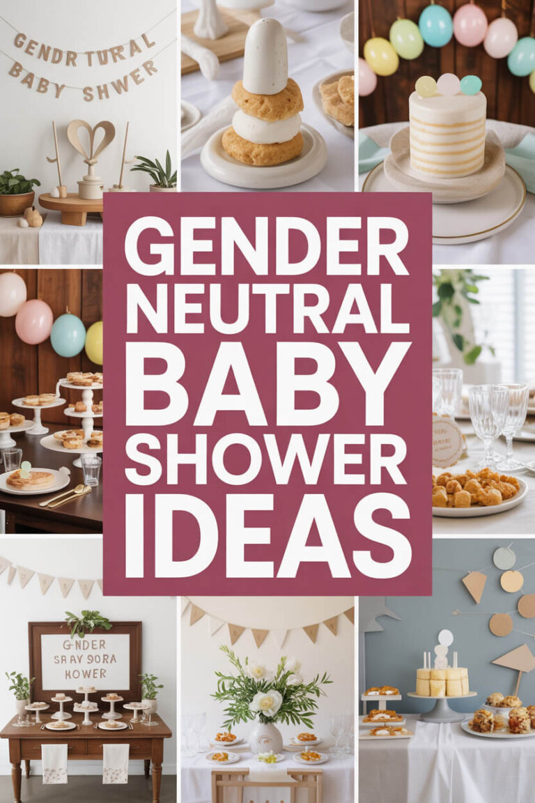 45 Ideas for Gender Neutral Baby Showers to Keep the Big Reveal Extra ...