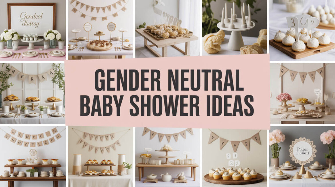 45 Ideas for Gender Neutral Baby Showers to Keep the Big Reveal Extra ...