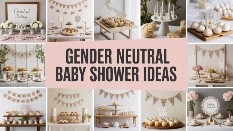 45 Ideas for Gender Neutral Baby Showers to Keep the Big Reveal Extra ...