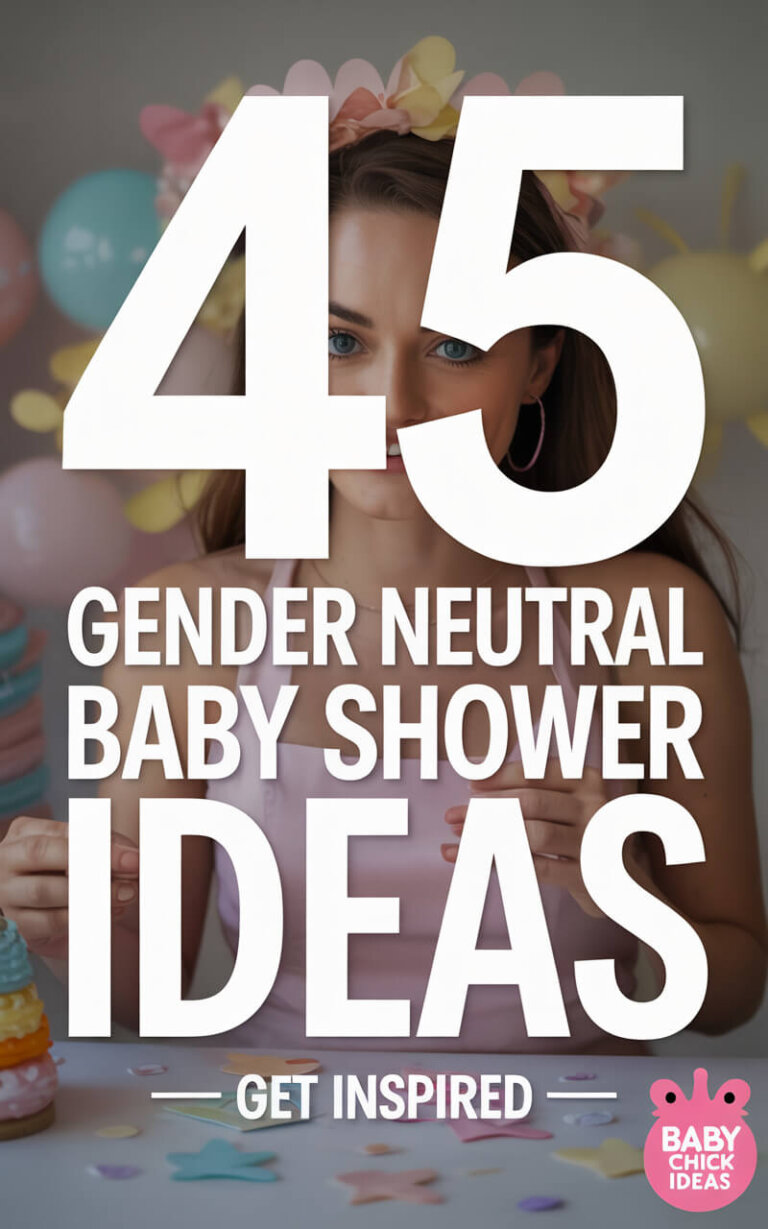 45 Ideas for Gender Neutral Baby Showers to Keep the Big Reveal Extra ...