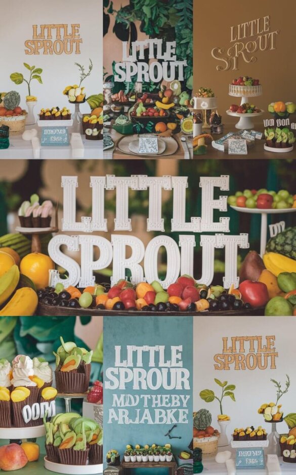 35 Adorable Little Sprout Baby Shower Ideas for a Perfect Celebration ...