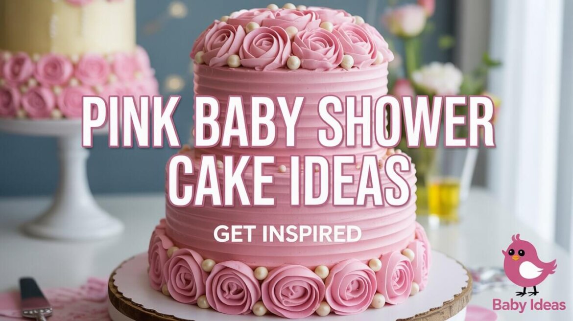 40 Precious Pink Baby Shower Cake Designs For Tender Memories - Baby Ideas