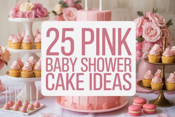 40 Precious Pink Baby Shower Cake Designs For Tender Memories - Baby Ideas