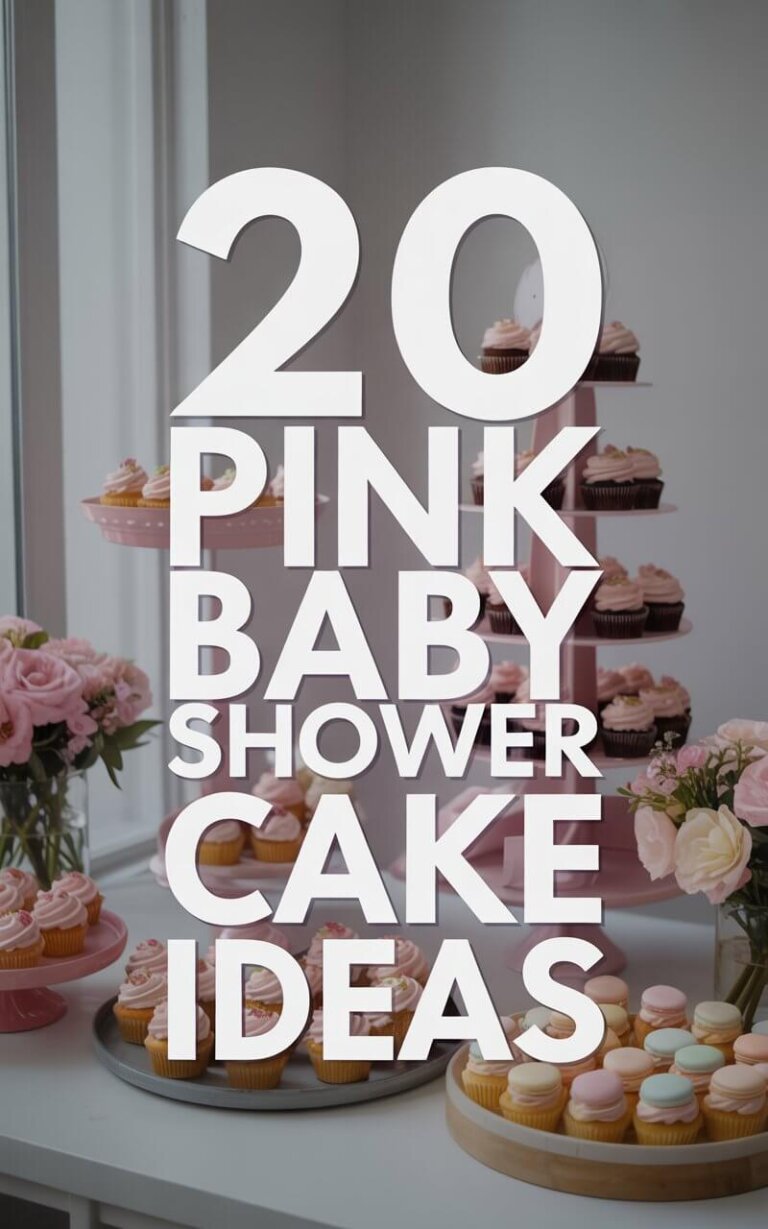 20 Stunning Pink Baby Shower Cakes That Create Magical Moment - Baby Ideas