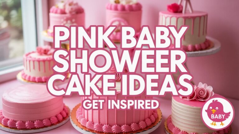 40 Precious Pink Baby Shower Cake Designs For Tender Memories - Baby Ideas
