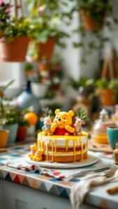 100 Adorable Winnie the Pooh Baby Shower Cake Ideas for Boys - Baby Ideas